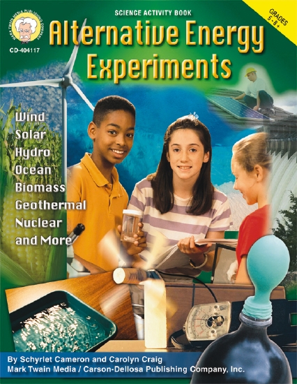 Product: ALTERNATIVE ENERGY EXPERIMENTS - Book - School Essentials
