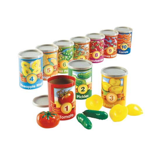 The Store - 1-10 COUNTING CANS - Toy/Game - The Store