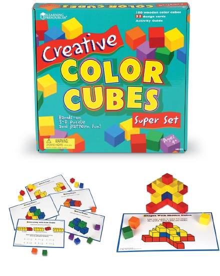 Product: CREATIVE COLOUR CUBES ACT SET - Teacher Resource - School ...