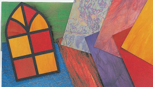 The Store - STAINED GLASS PAPER - Arts & Crafts - The Store