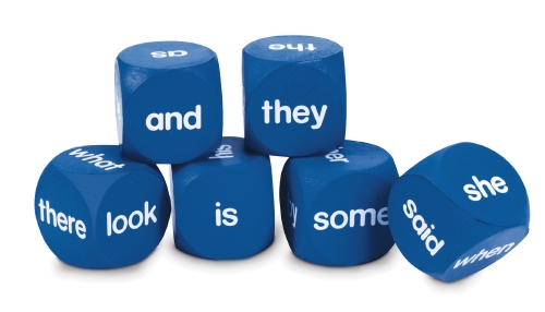 Product: SIGHT WORD CUBES - Toy/Game - School Essentials