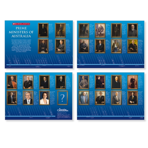 Product: PRIME MINISTERS OF AUST T/LINE - Stationery - School Essentials