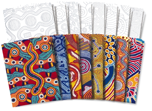 Product: Down Under Indigenous Patterned Paper - Arts & Crafts - School ...