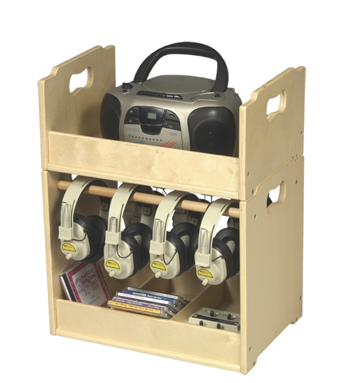 Product: STACKING AUDIO STORAGE UNITS - Furniture & Equipment - School ...