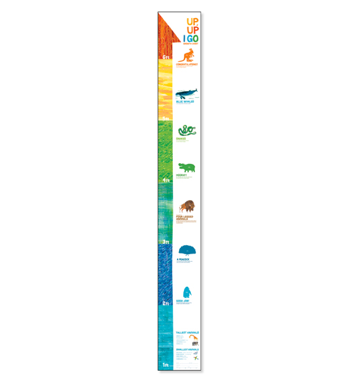 Product: UP UP I GO GROWTH CHART - Stationery - School Essentials