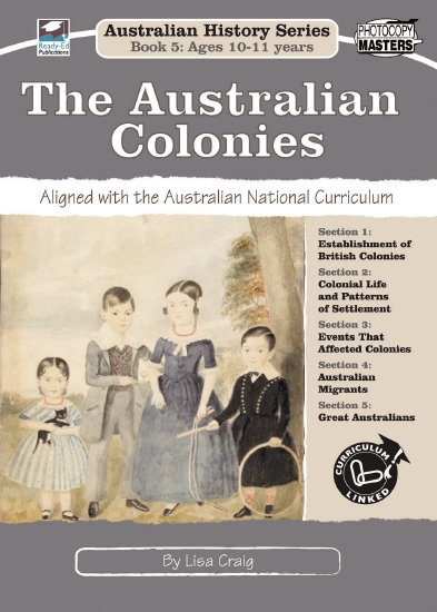 Product: AUSTRALIAN COLONIES - Teacher Resource - School Essentials