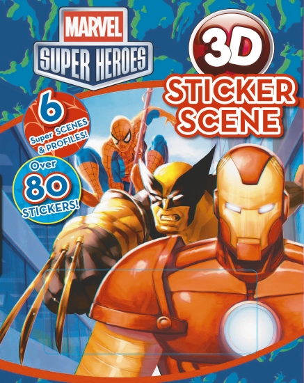 The Store - MARVEL HEROES 3D STICKER - Book - The Store