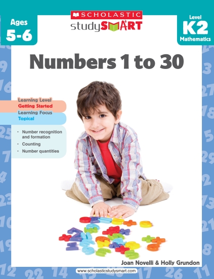 Product: Scholastic Study Smart K2: Numbers 1 to 30 - Book - School ...