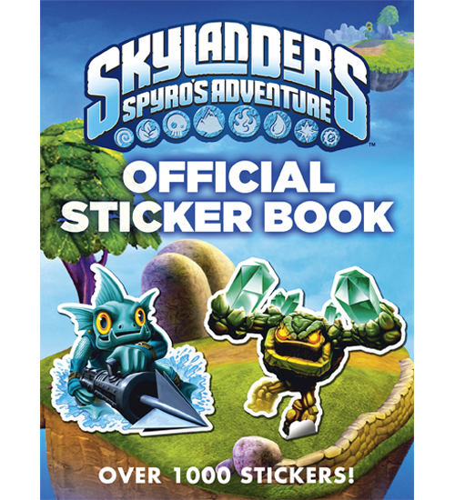 The Store - SKYLANDERS OFFICIAL STICKER BO - Book - The Store