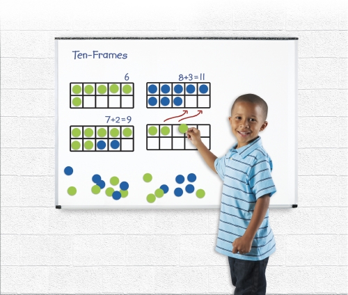 Product: Giant Magnetic 10-Frame Set - Teacher Resource - School Essentials