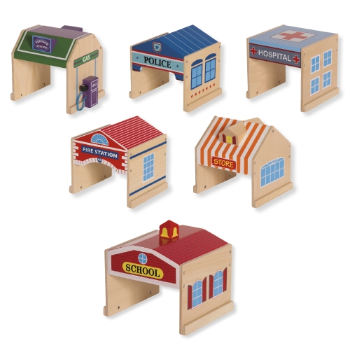 Product: COMMUNITY BUILDINGS - Toy/Game - School Essentials