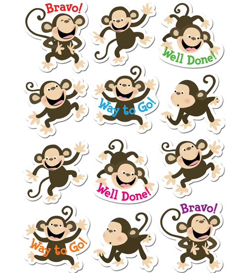 The Store - MONKEY STICKERS - Stationery - The Store