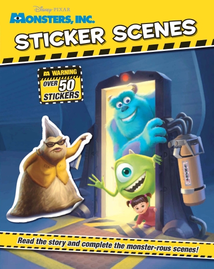 The Store - DISNEY: MONSTERS INC: STICKER SCENES - Book - The Store