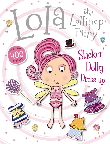 The Store - LOLA LOLLIPOP STICKER DRESS UP - Book - The Store
