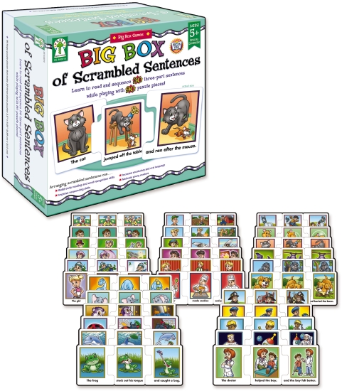 Product: BIG BOX OF SCRAMBLED SENTENCES - Teacher Resource - School ...