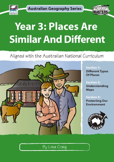 Product: AUSTRALIAN GEOGRAPHY YEAR 3 - Teacher Resource - School Essentials