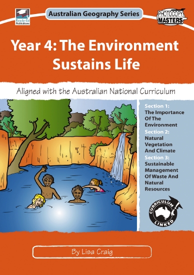 Product: AUSTRALIAN GEOGRAPHY YEAR 4 - Teacher Resource - School Essentials