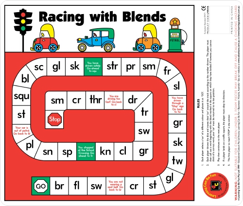 Product: RACING WITH BLENDS DESK GAME - Toy/Game - School Essentials