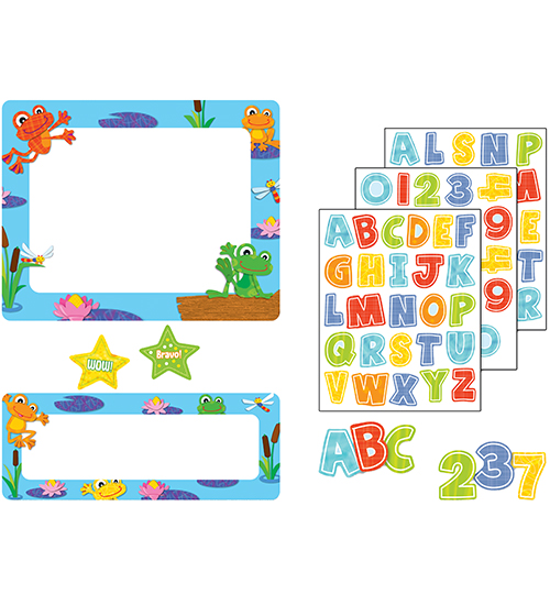 Product: FUNKY FROGS CLASSROOM LABELS - Teacher Resource - School ...