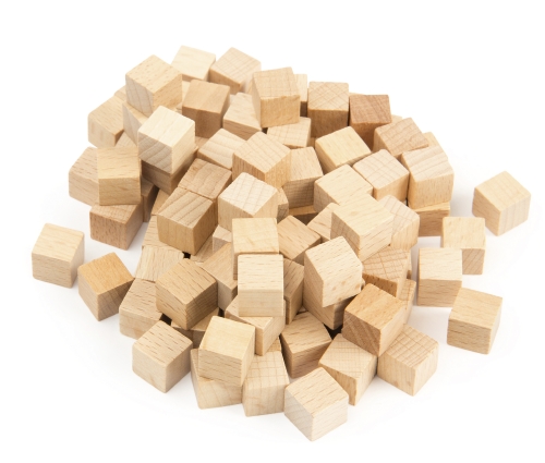 Product: WOODEN BASE-10 CUBES - Teacher Resource - School Essentials