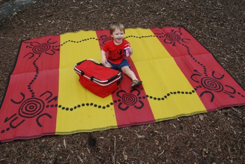 Product: TRACKS MAT - ABORIGINAL FLAG C - Furniture & Equipment ...