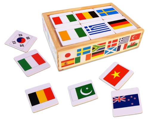 The Store - FLAGS OF THE WORLD MEMORY GAME - Toy/Game - The Store