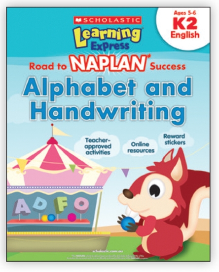 Product: ALPHABET&HANDWRITING NAPLAN K2 - Book - School Essentials