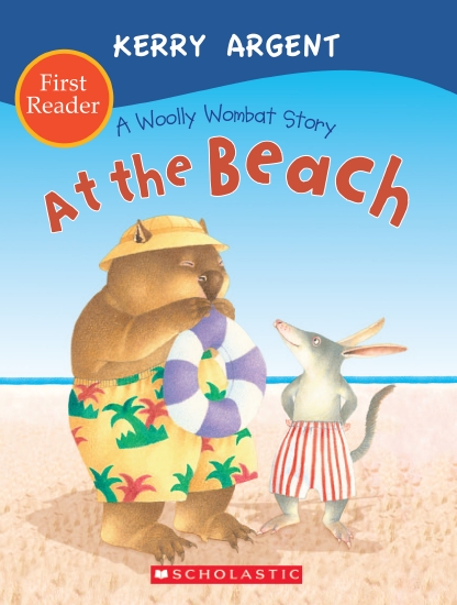 Product: AT THE BEACH FIRST READER - Book - School Essentials