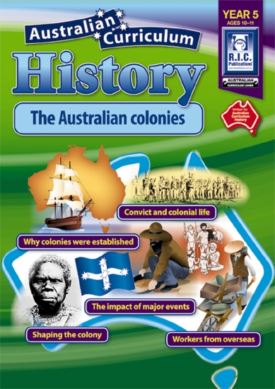 Product: AUSTRALIAN COLONIES - Teacher Resource - School Essentials