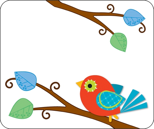 Product: BOHO BIRDS NAMETAGS - Stationery - School Essentials