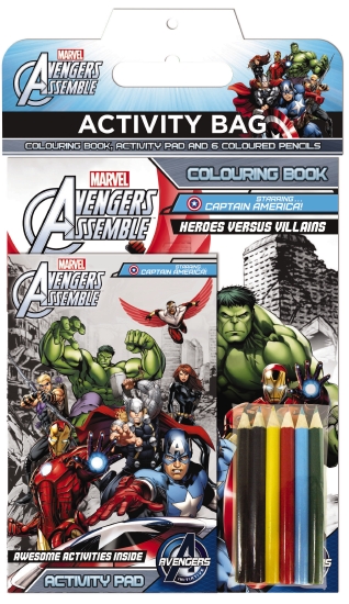 The Store - CAPTAIN AMERICA ACTIVITY BAG - Book - The Store