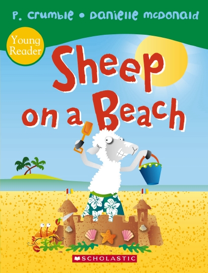 Product: SHEEP ON A BEACH YOUNG READER - Book - School Essentials
