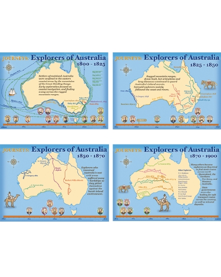 Product: AUS MAPS EXPLORERS 1800-1900 - Teacher Resource - School ...