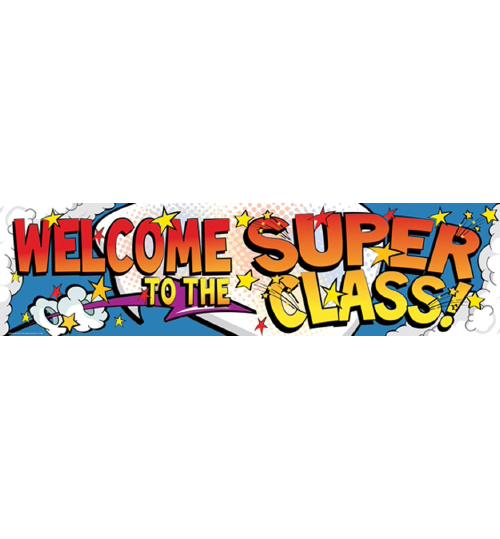 Product: SUPER CLASS CLASSROOM BANNER - Teacher Resource - School ...