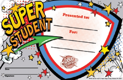 Product: SUPER STUDENT RECOGNITION AWRD - Teacher Resource - School ...