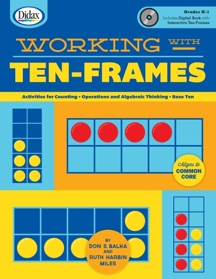 Product: WORKING WITH TEN-FRAMES - Teacher Resource - School Essentials