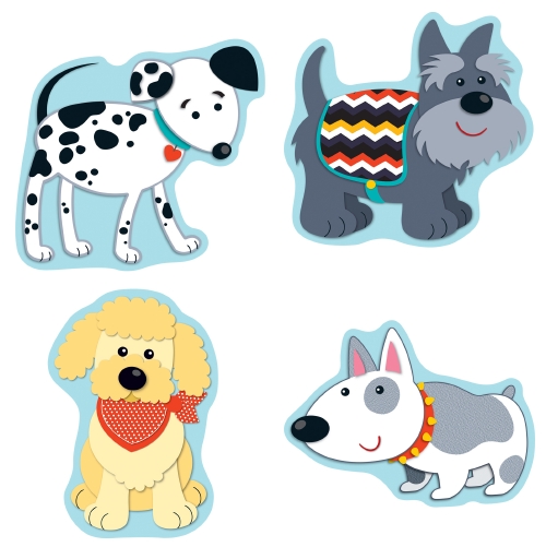 Product: HOT DIGGITY DOGS CUT-OUTS - Teacher Resource - School Essentials