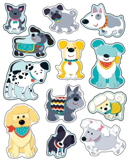 Product: HOT DIGGITY DOG SHAPE STICKERS - Teacher Resource - School ...