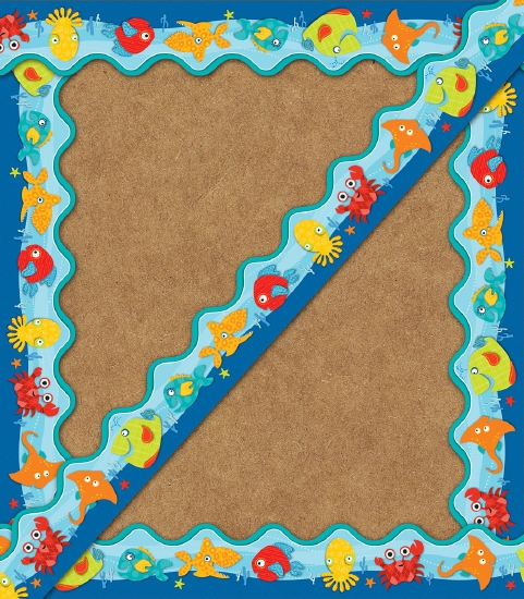 The Store - SEASIDE SPLASH BORDERS - Stationery - The Store
