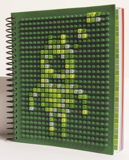 Product: PIXEL ART SPIRAL BOUND - Book - School Essentials