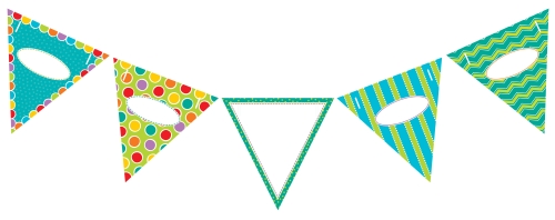 Product: FRESH SORBET BUNTING - Stationery - School Essentials