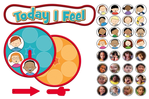 The Store - FEELINGS CLOCK BULLETIN BOARD - Stationery - The Store