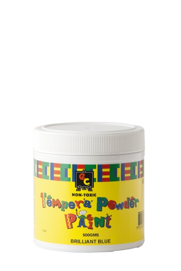 Product: TEMPERA POWDER BLUE 500G - Arts & Crafts - School Essentials