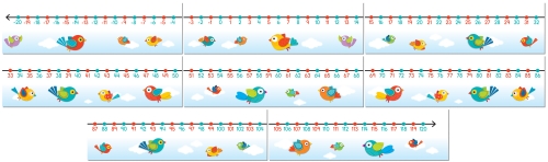 Product: BOHO BIRDS MINI NUMBER B/BRD - Stationery - School Essentials