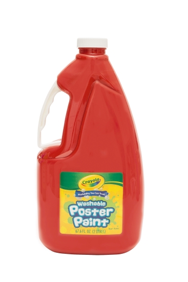 The Store - CRAYOLA RED WASH PAINT 2L - Arts & Crafts - The Store