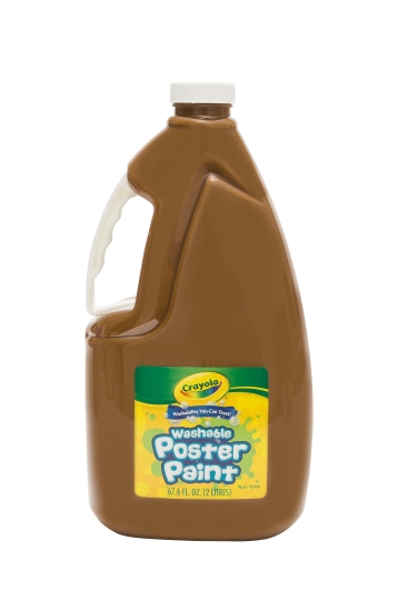 The Store - CRAYOLA BROWN WASH PAINT 2L - Arts & Crafts - The Store