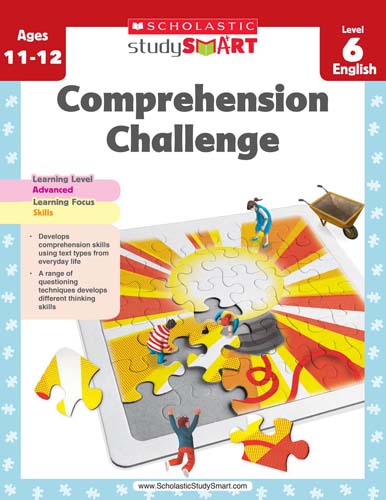 Product: STUDY SMART: COMPREHENSION CHALLENGE 6 - Book - School Essentials