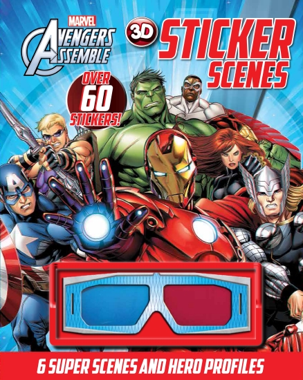 The Store - AVENGRS 3D FOLDOUT STICKR SCNE - Book - The Store