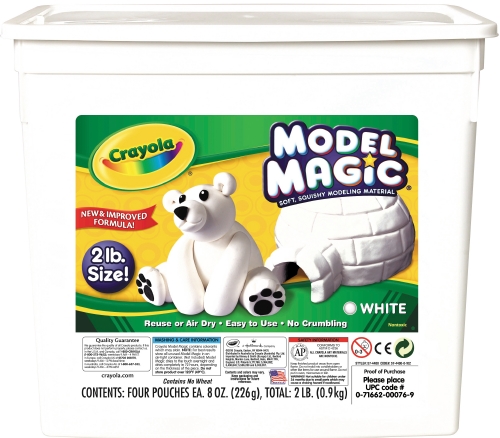 The Store - CRAYOLA MODEL MAGIC TUB WHT - Arts & Crafts - The Store