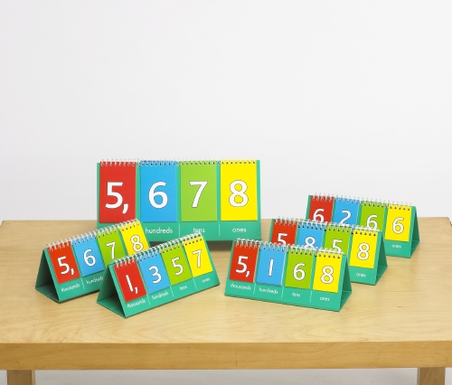 Product: PLACE-VALUE FLIP CHART DEMO - Teacher Resource - School Essentials